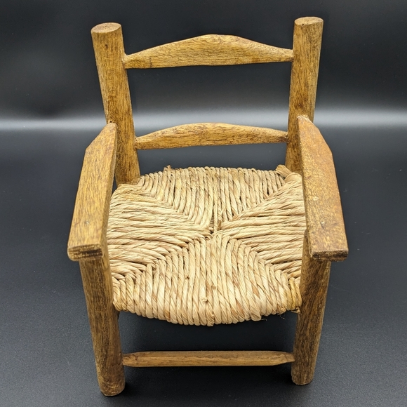 Toys | Vintage Ladder Back Doll Chair | Poshmark